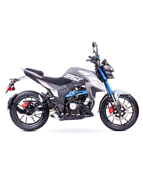 Motocicleta urbana Carabela CYBORG 250cc GRIS 2026 3