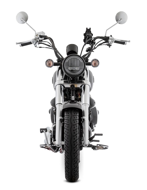 Motocicleta chopper Italika TC250 gris 2026 2